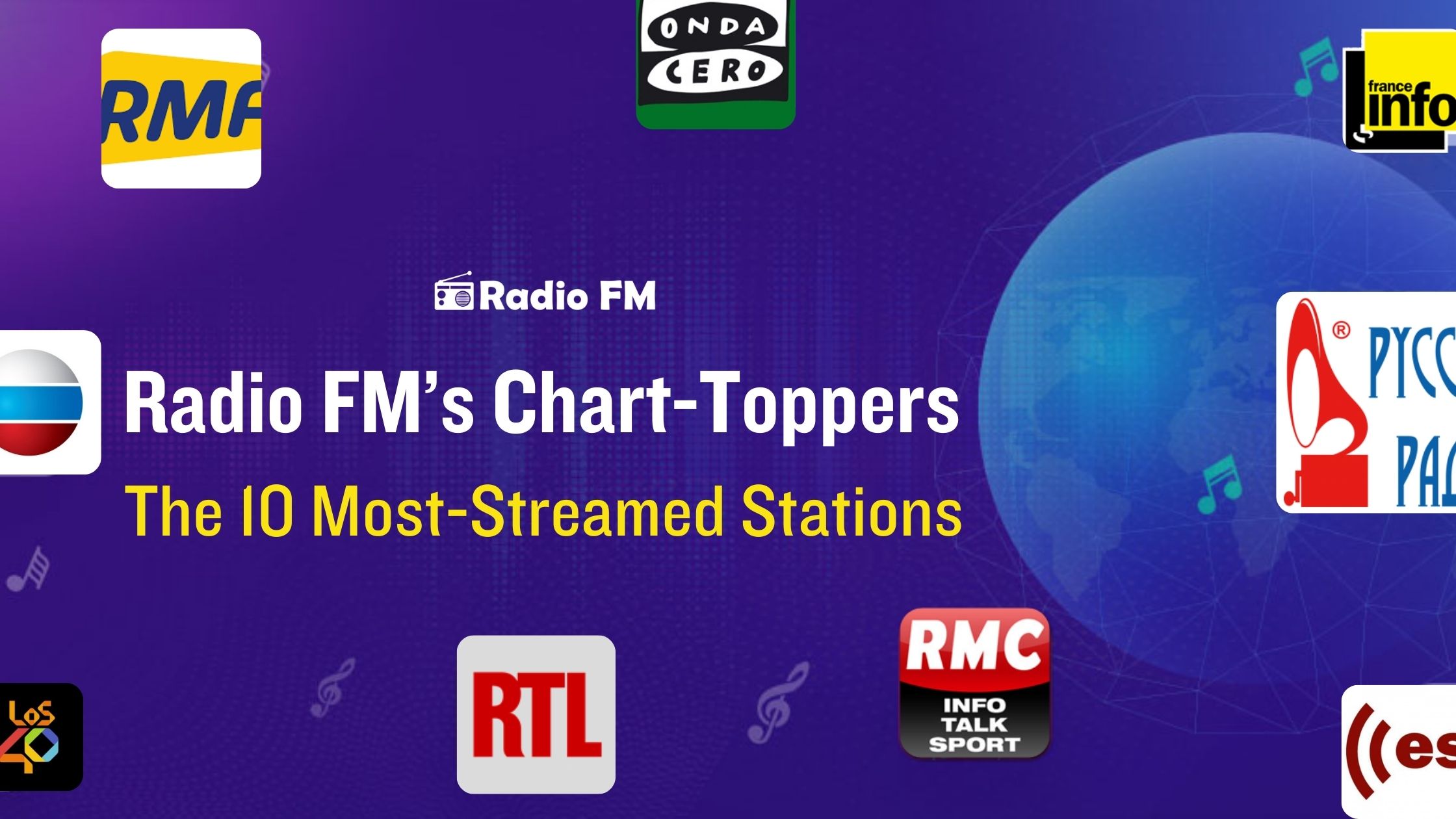 Radio FM’s Chart-Toppers: The 10 Most-Streamed Stations